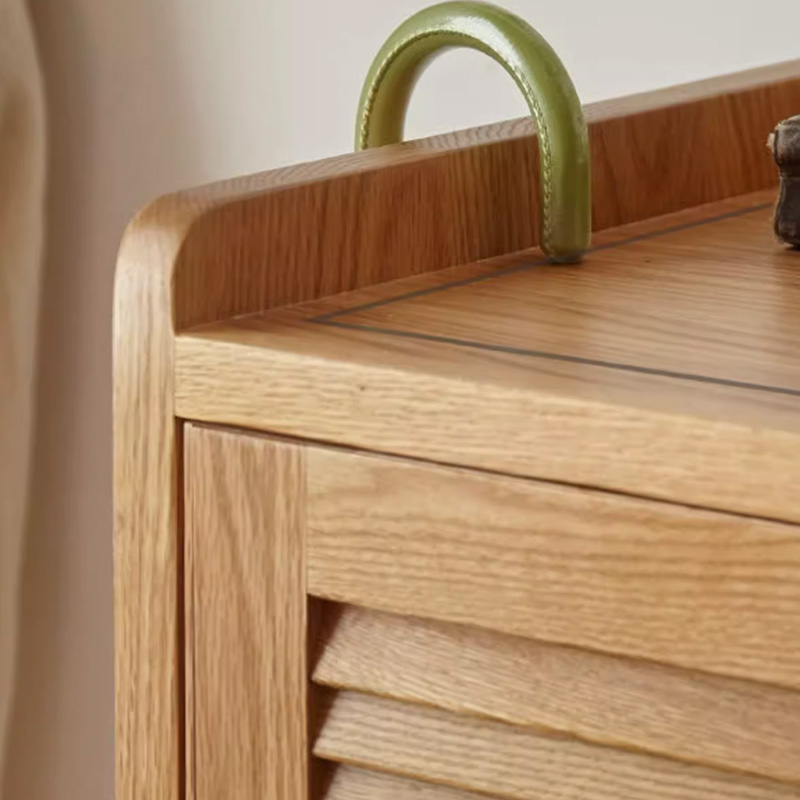 solid wood shoe cabinet