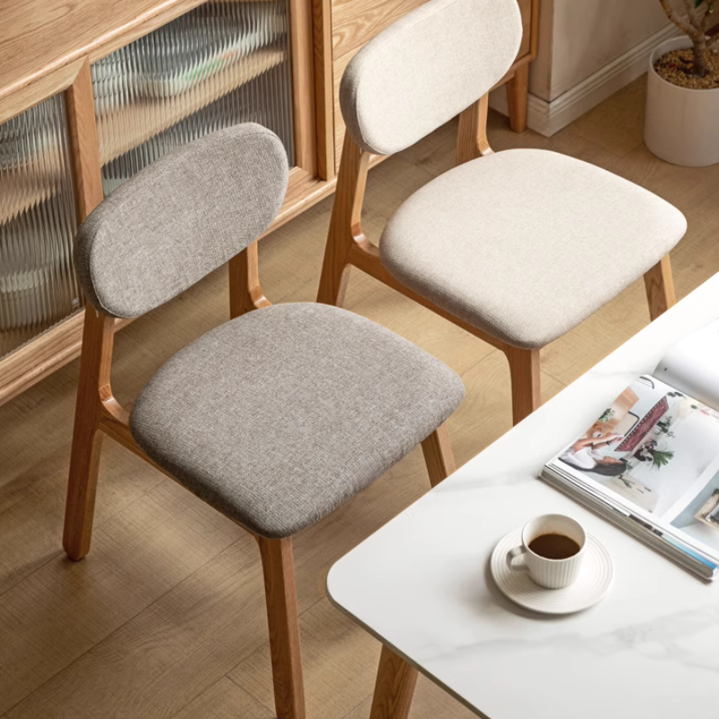 Solid Wood Simple Dining Chair - Buy Solid wood simple dining chair ...