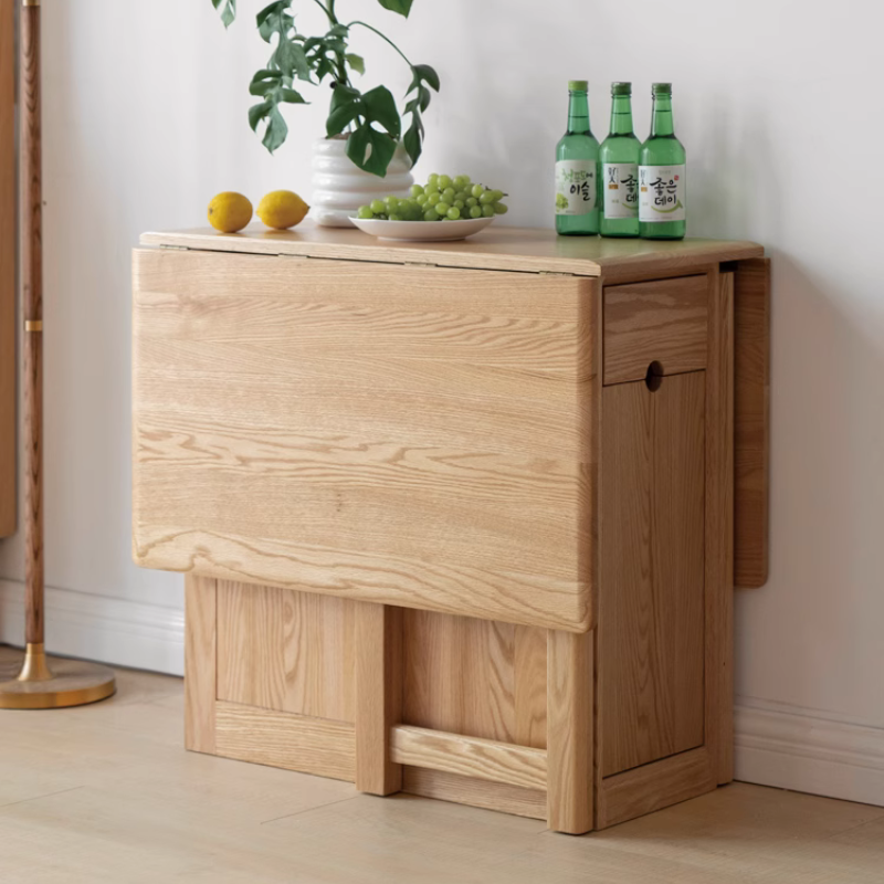 Solid Wood Retractable Dining Table - Buy Solid Wood Retractable Dining ...